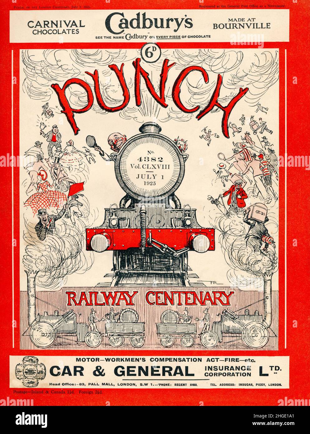 Punch cartoon railway hi-res stock photography and images - Alamy