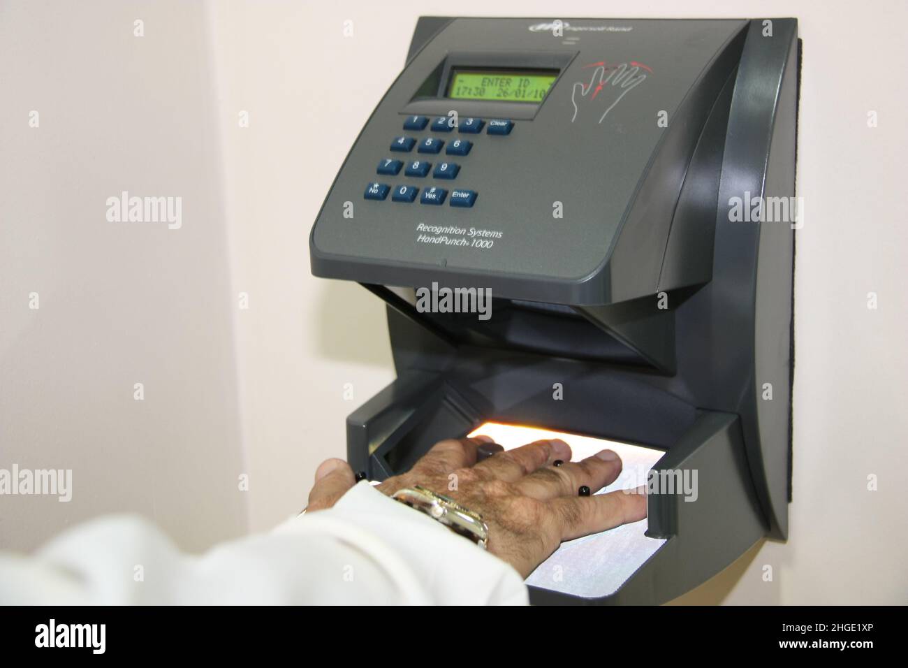 Fingerprint entry hi-res stock photography and images - Alamy