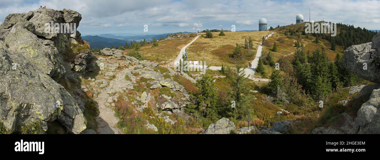 Landscape on Großer Arber in Bavaria,Germany,Europe Stock Photo - Alamy