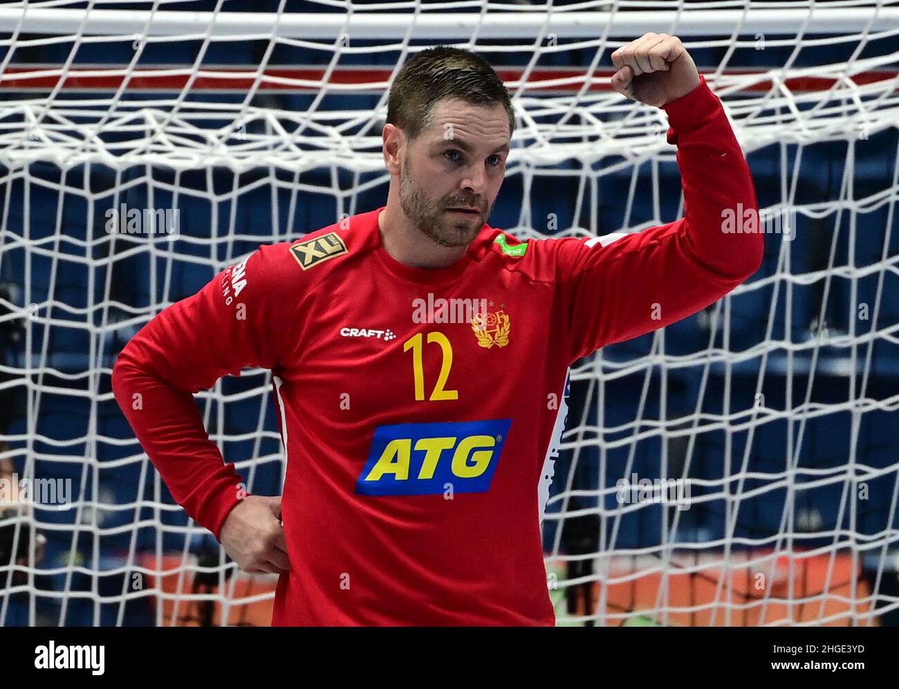 Bratislava, Slovakia. 20th Jan, 2022. Handball, European Championship ...