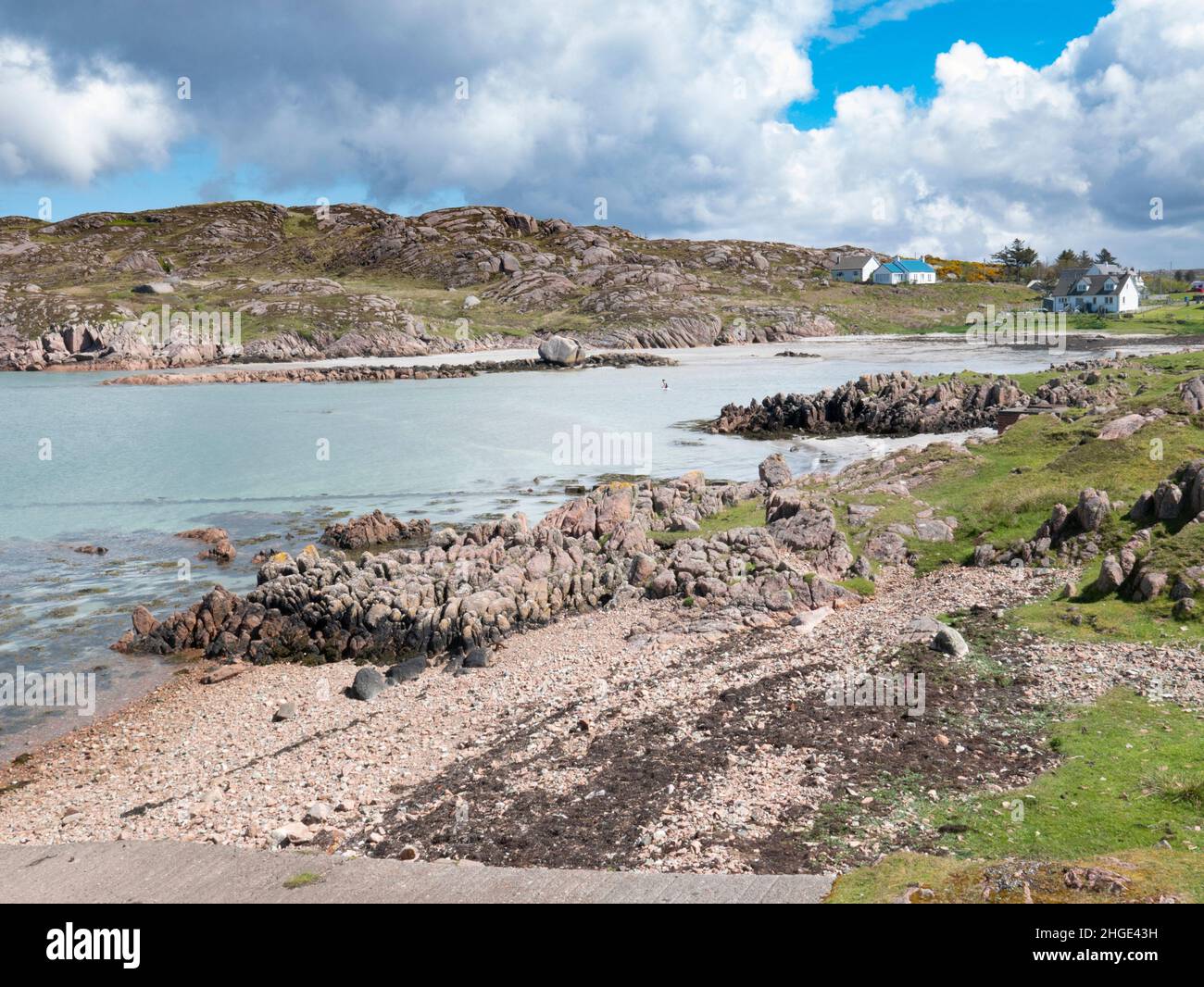 View of Fionnphort bay, Isle of Mull Stock Photo - Alamy