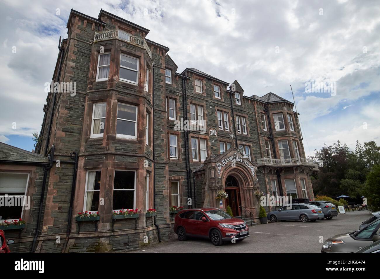 The keswick country house hotel originally railway hotel for the ...