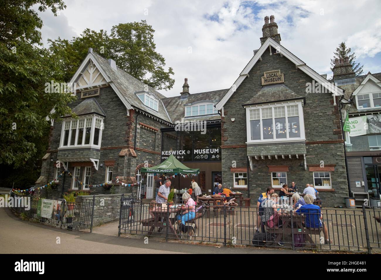 keswick museum and art gallery keswick lake district, cumbria, england ...
