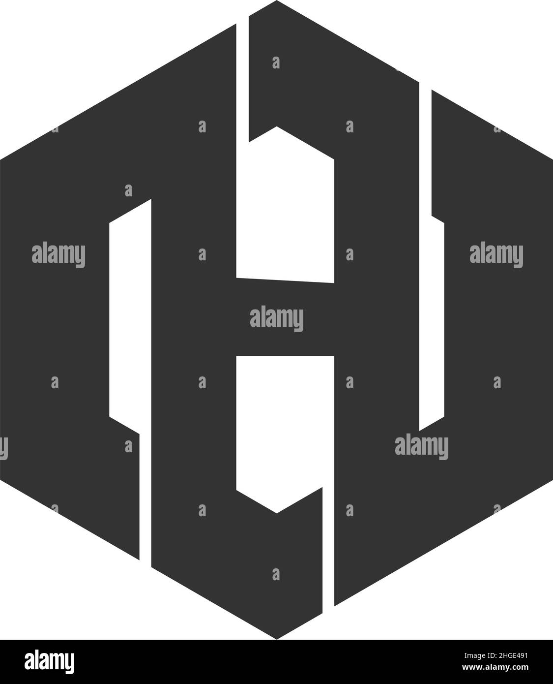 Letter H logo concept design Stock Vector Image & Art - Alamy