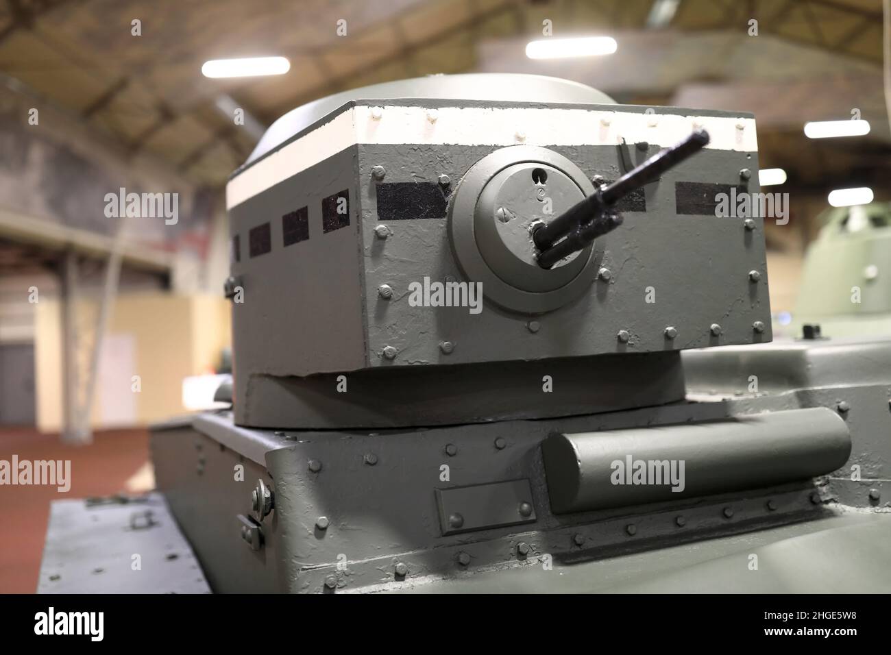 View of Soviet amphibious light tank T-37A Stock Photo - Alamy