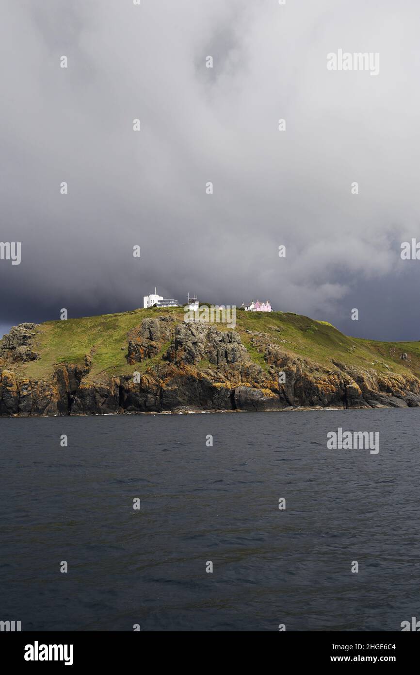 Storm clouds gather over the National Coastwatch Institution Coastal ...
