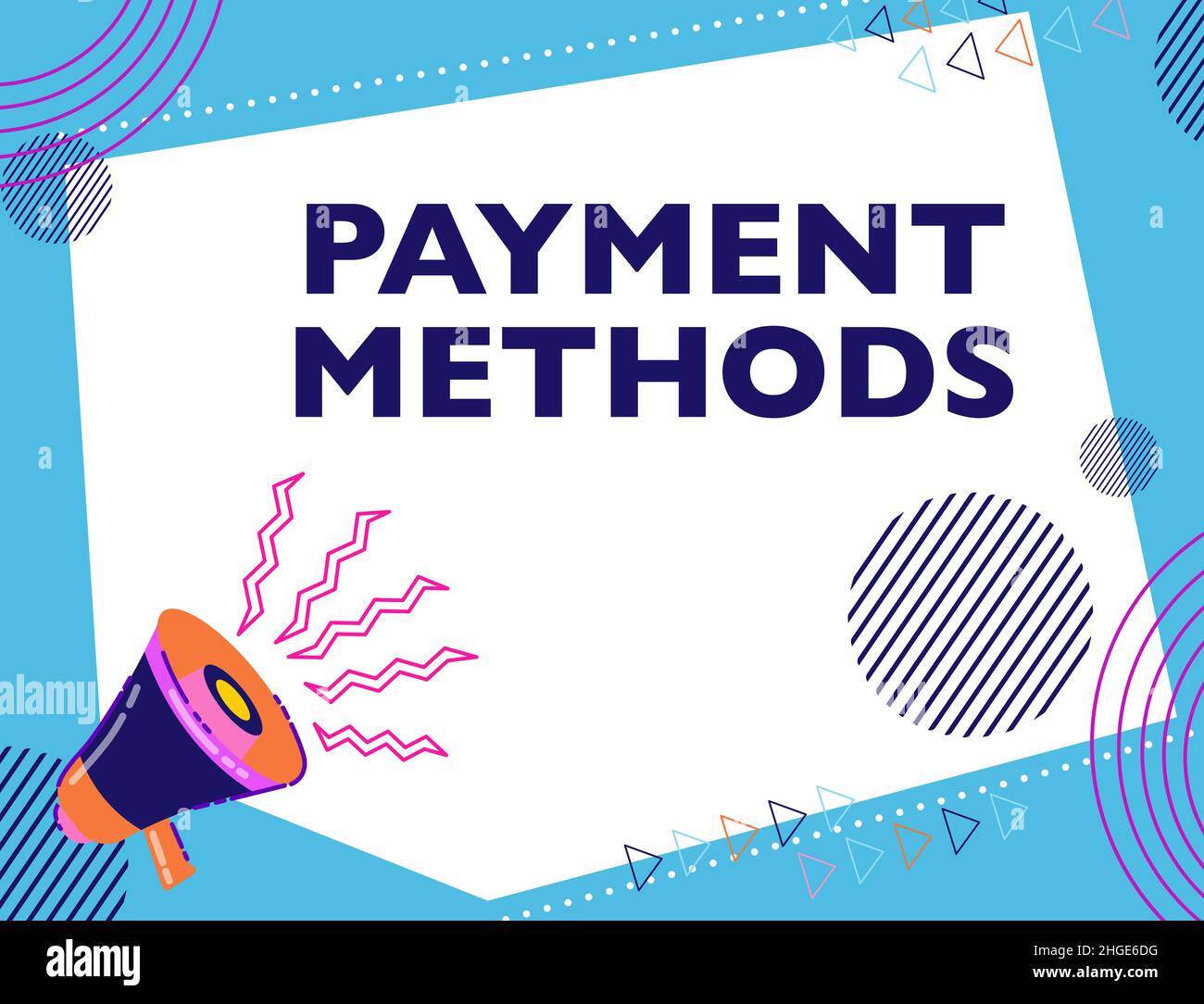 Writing displaying text Payment Methods, Business idea trade of value ...