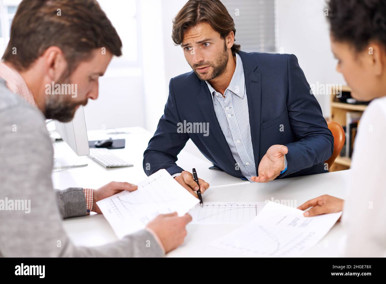 Building their company from the ground up Stock Photo - Alamy