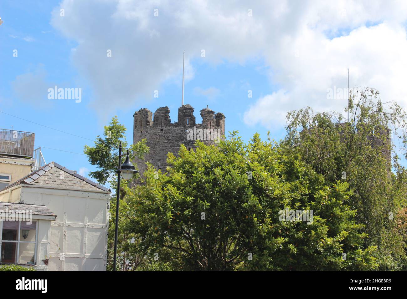 Conwy is a walled market town and community in Conwy county borough on ...