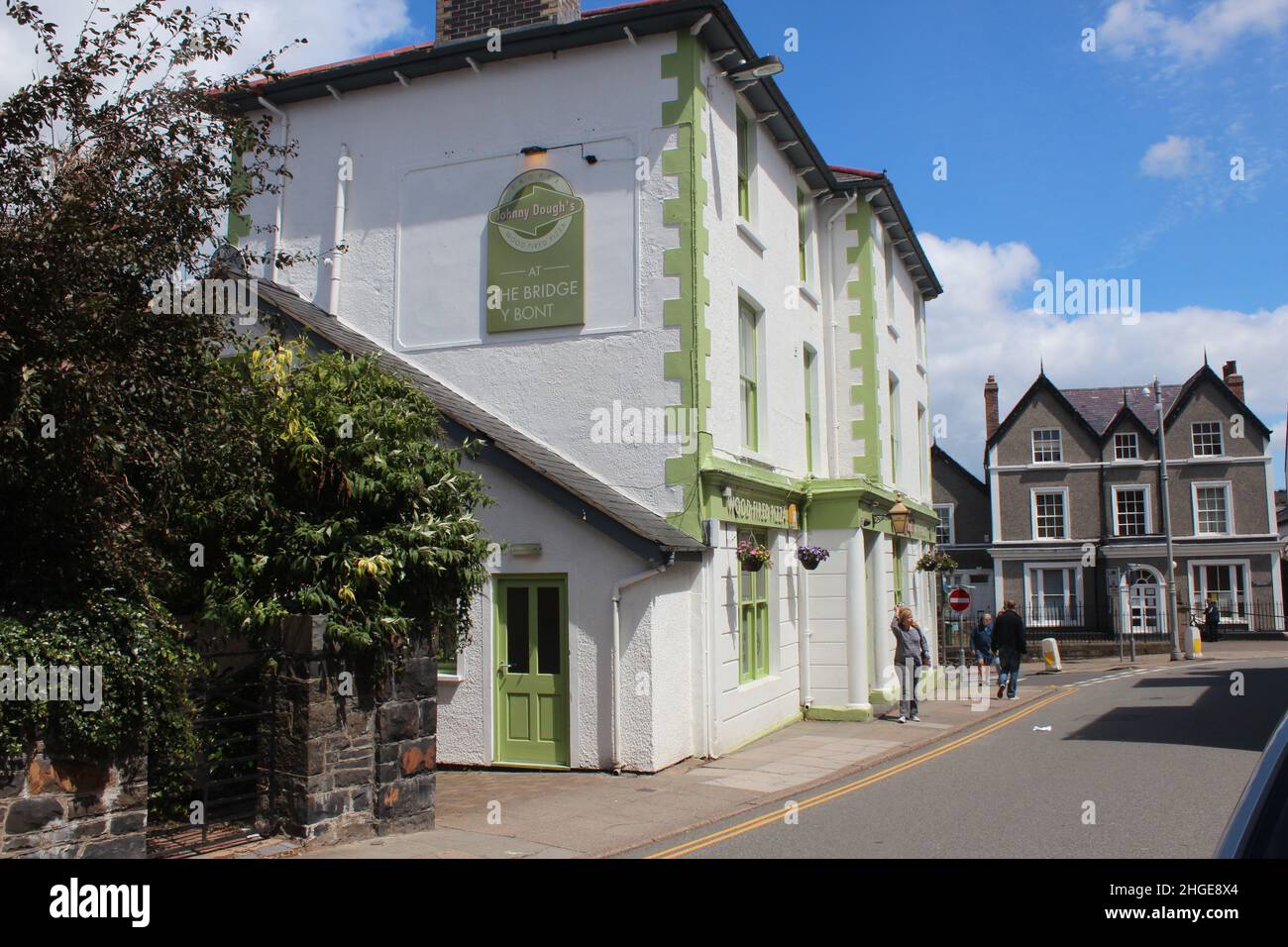 Conwy is a walled market town and community in Conwy county borough on ...