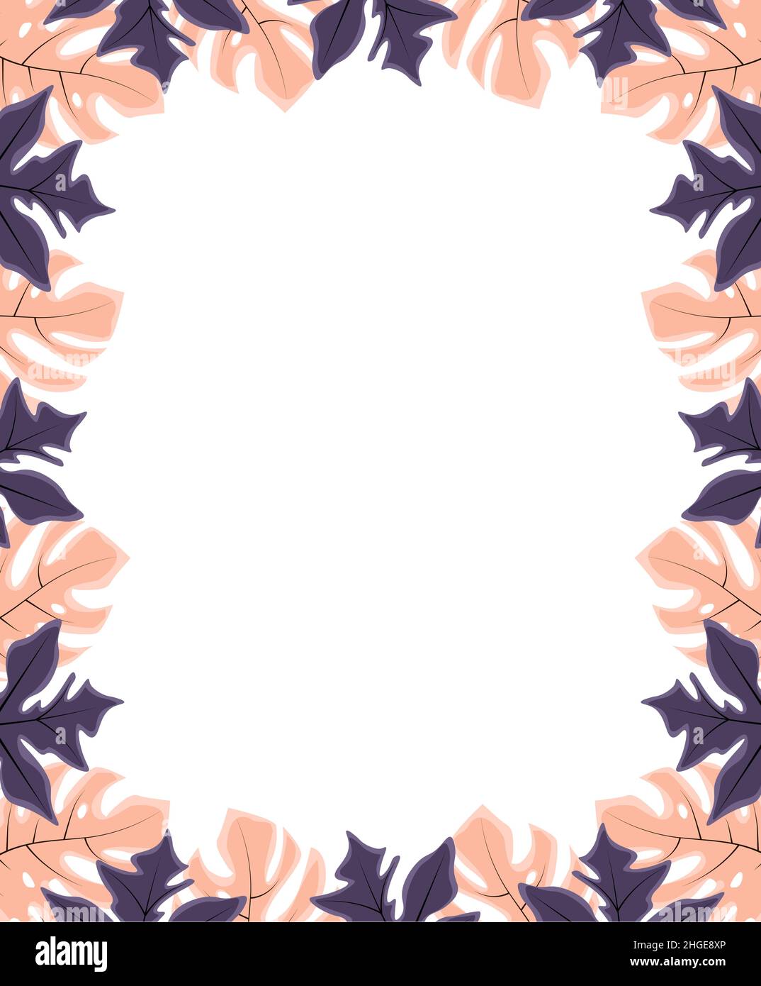 Natural christmas square frame Stock Vector Images - Alamy