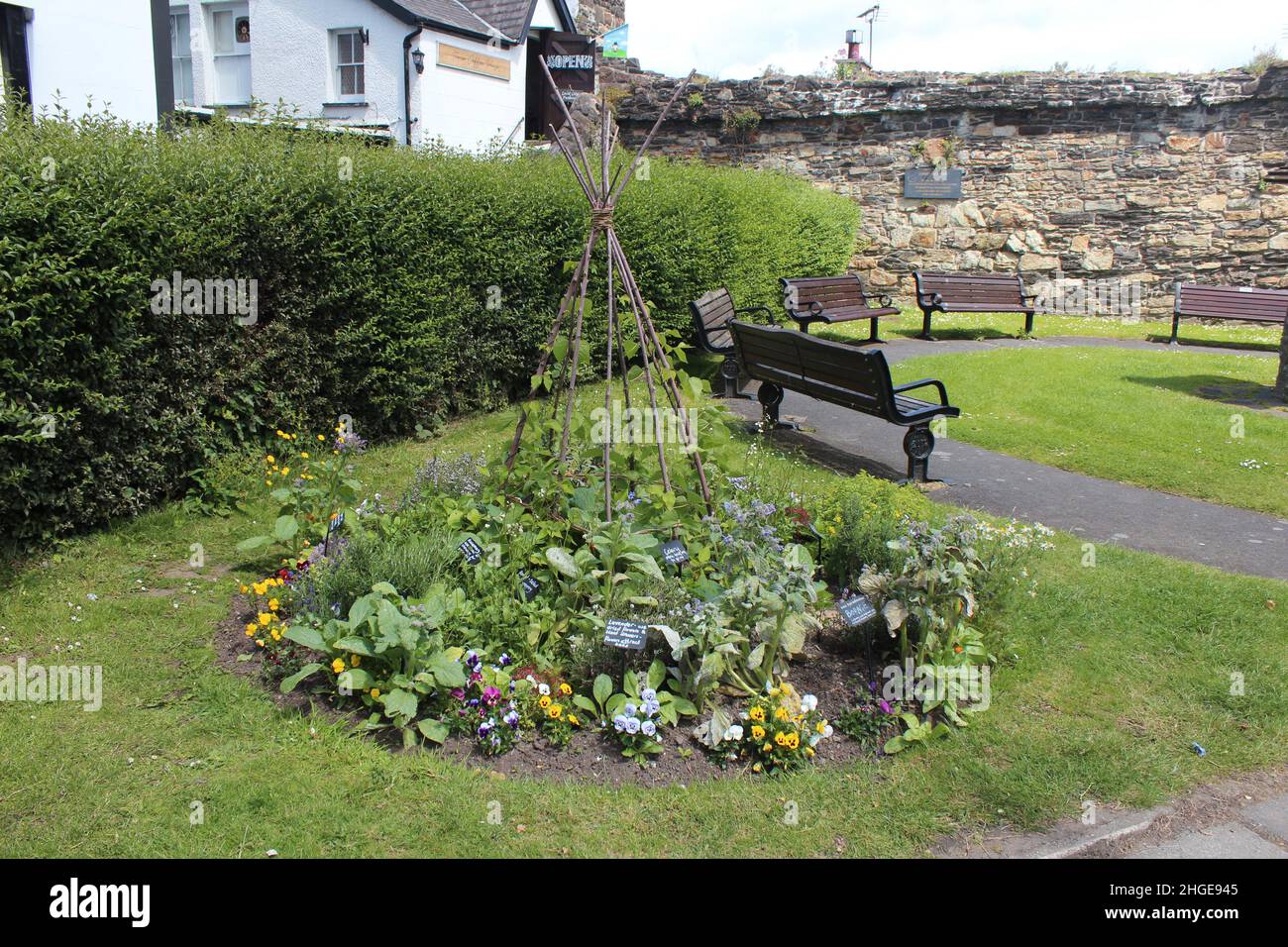 Conwy is a walled market town and community in Conwy county borough on ...