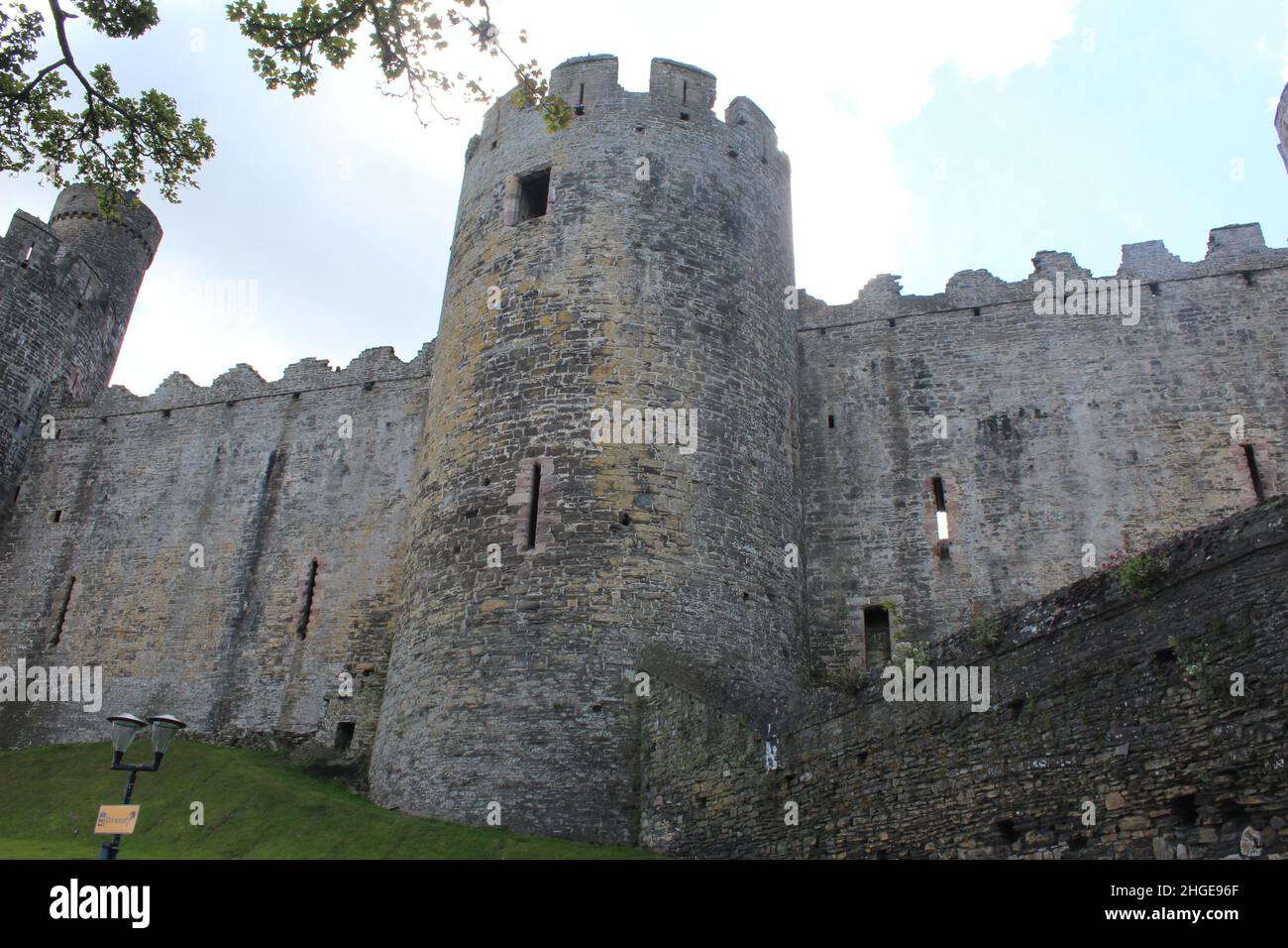 Conwy is a walled market town and community in Conwy county borough on ...