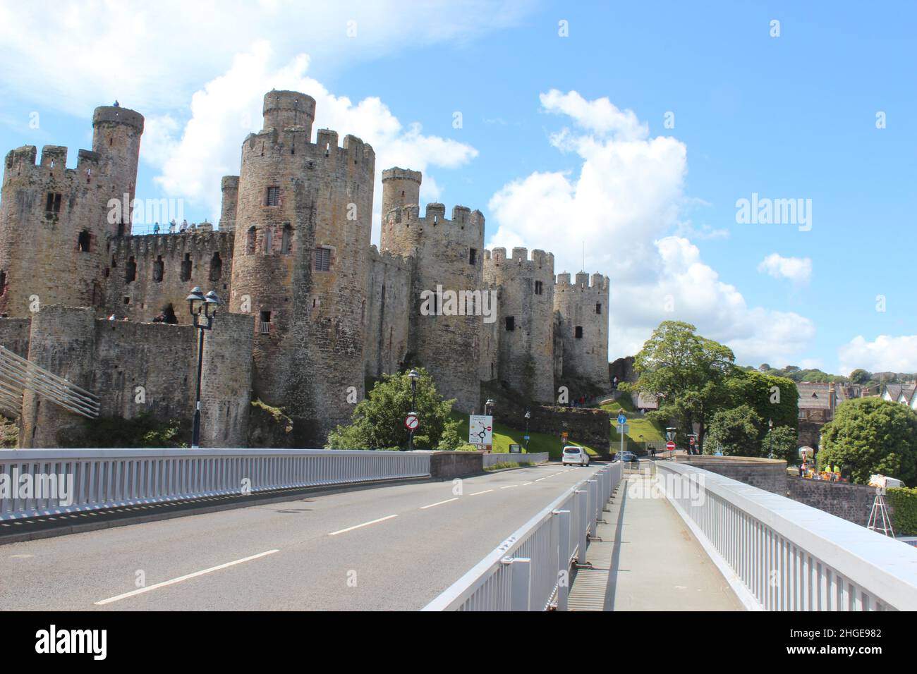 Conwy is a walled market town and community in Conwy county borough on ...