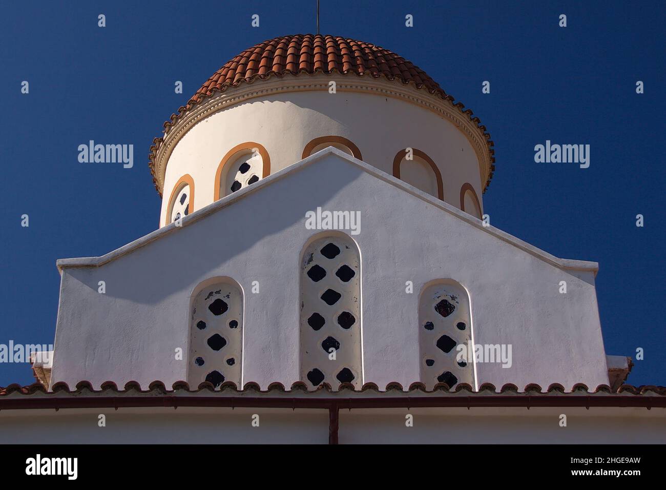 Church on Crete in Greece,Europe Stock Photo - Alamy
