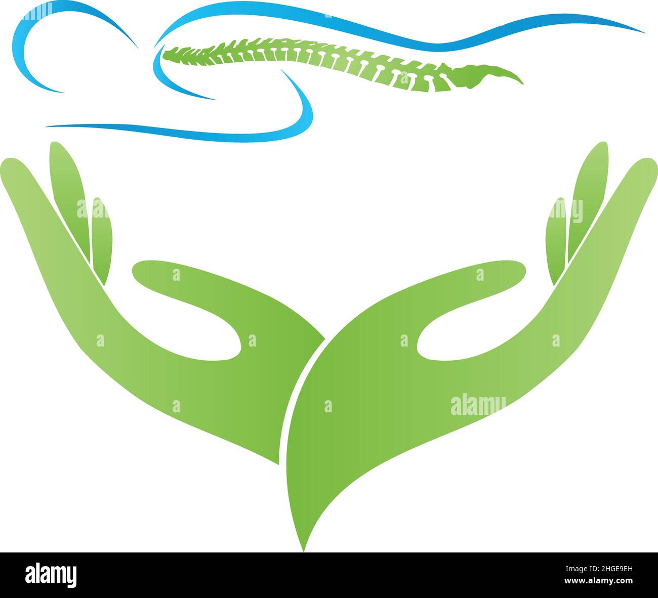 Orthopedics, Physiotherapy, Spine, Hands, Logo Stock Vector Image & Art ...