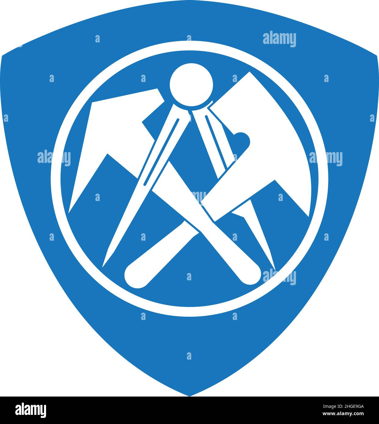 Roofing Tools, Tools, Roofer, Logo, Background Stock Vector Image & Art ...