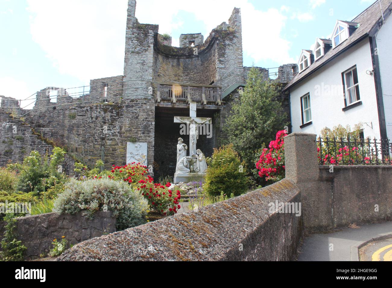Conwy is a walled market town and community in Conwy county borough on ...