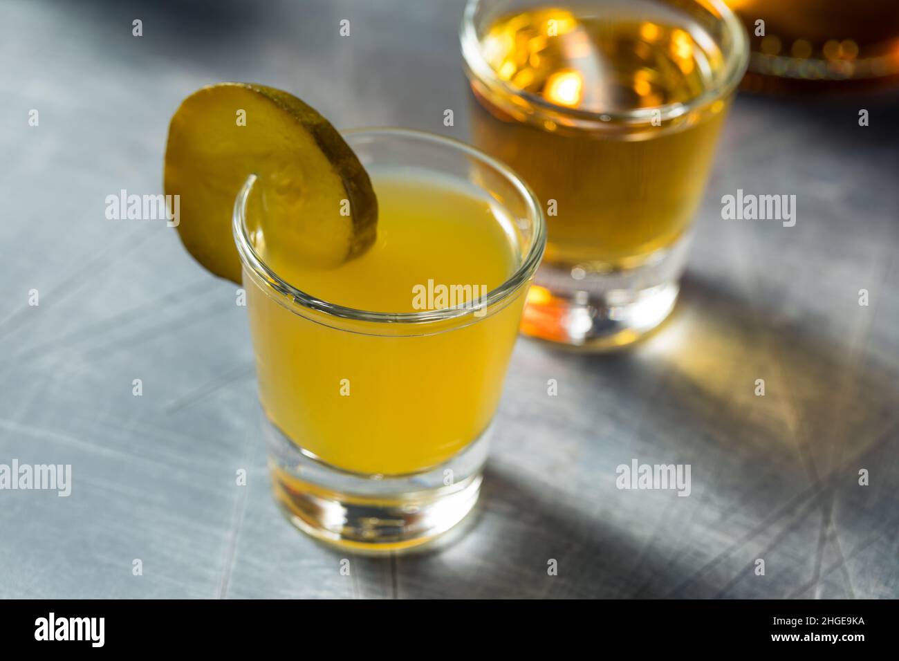Pickle juice shot hi-res stock photography and images - Alamy