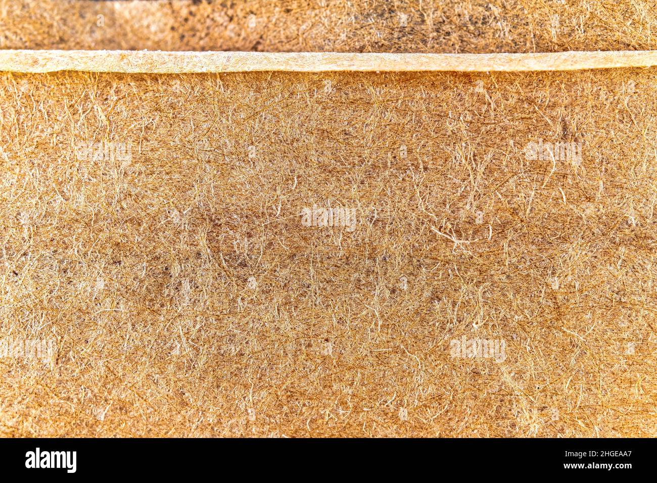 Macro of the texture of craft paper Stock Photo - Alamy
