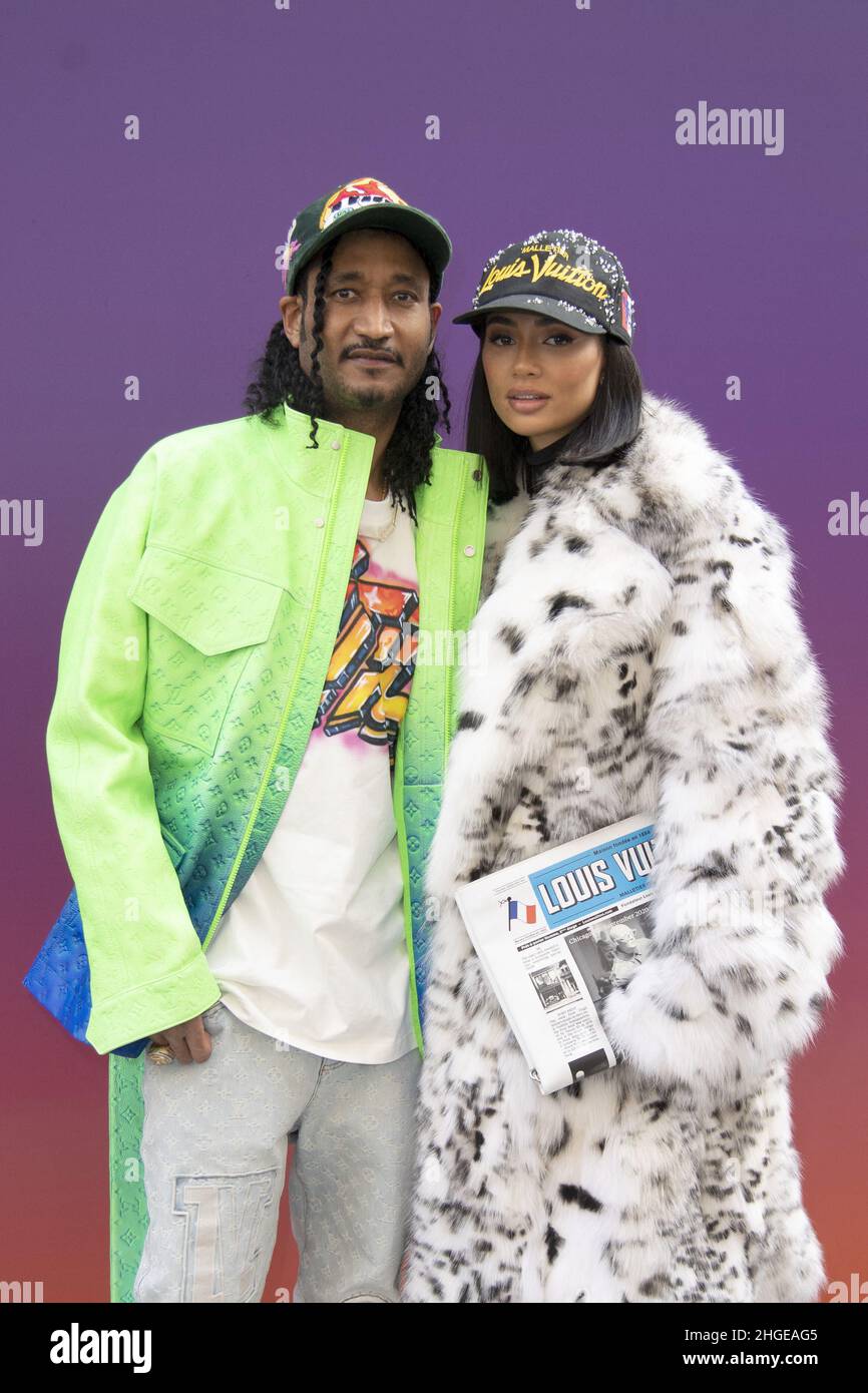 Don Crawley and Kristen Noel Crawley attending the Louis Vuitton ...