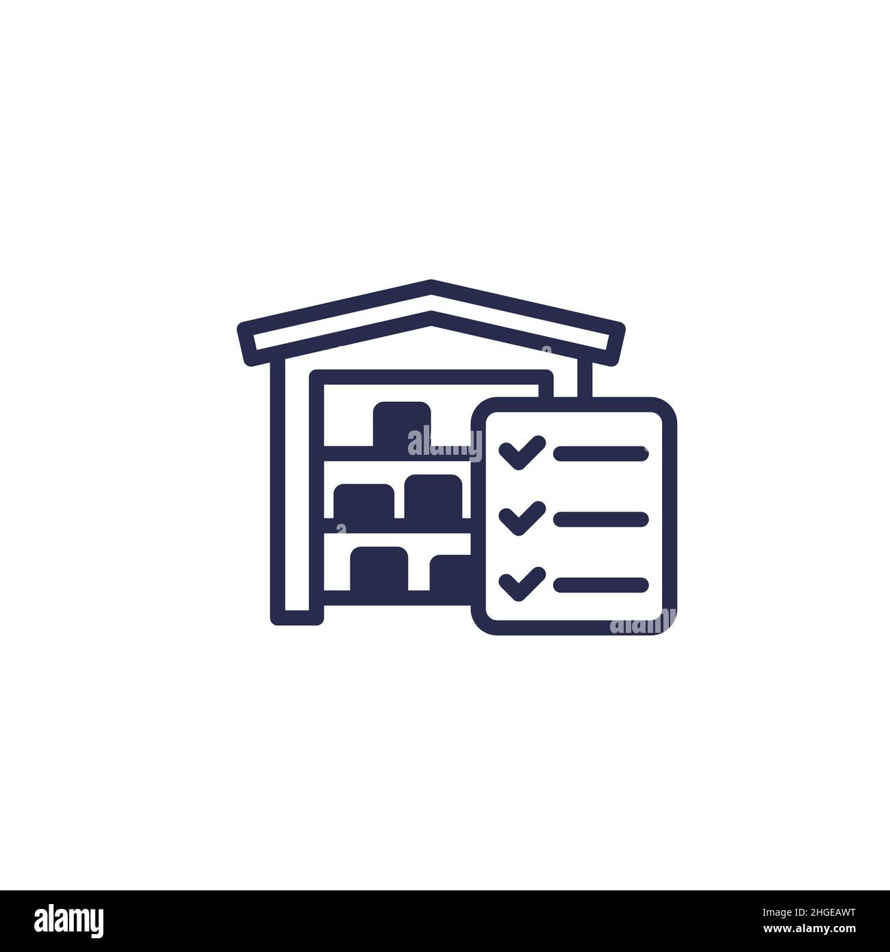 Inventory Icon Vector