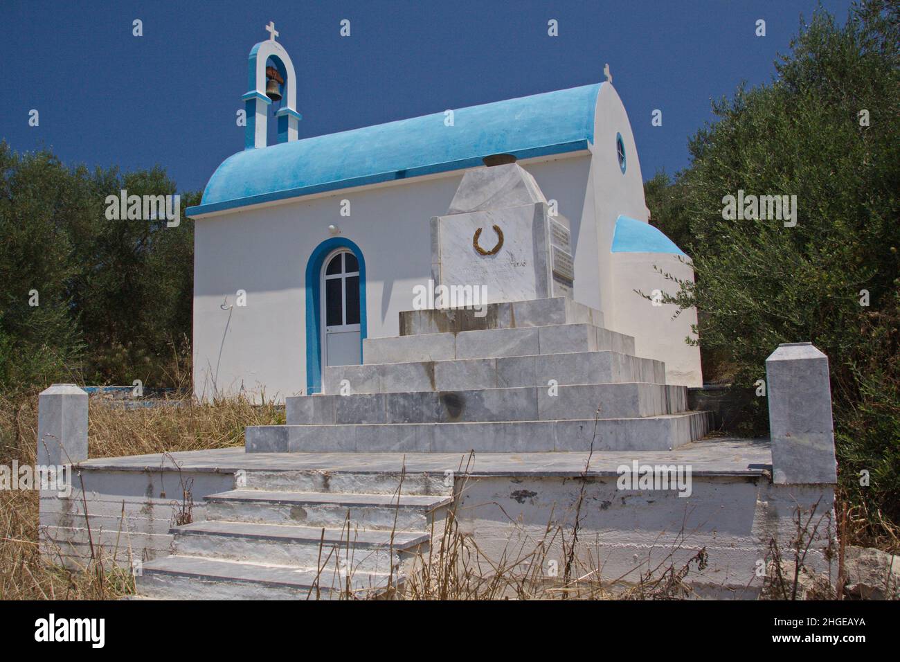 Church on Crete in Greece,Europe Stock Photo - Alamy