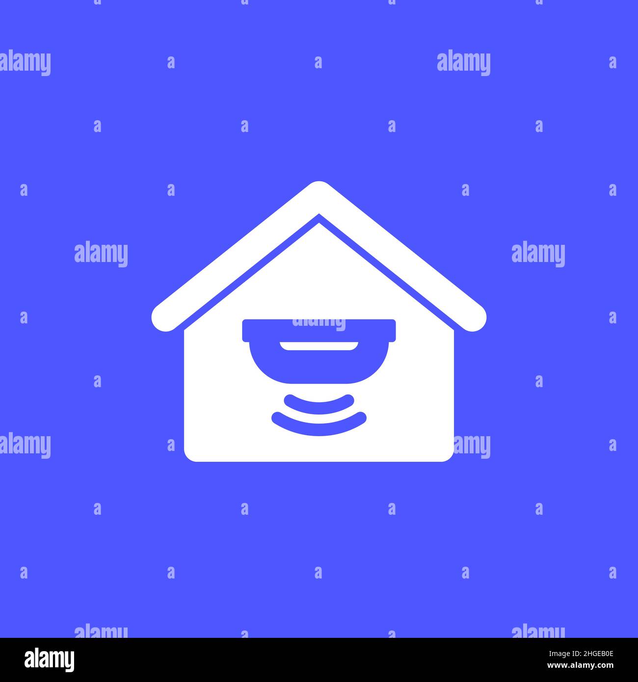 Sensor for home vector icon Stock Vector Image & Art - Alamy