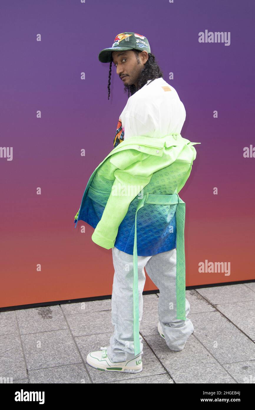 Paris, France. 20th Jan, 2022. Don Crawley attending the Louis Vuitton ...