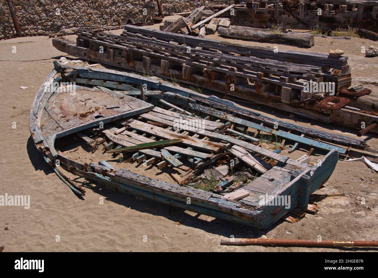Chania crete ship hi-res stock photography and images - Alamy