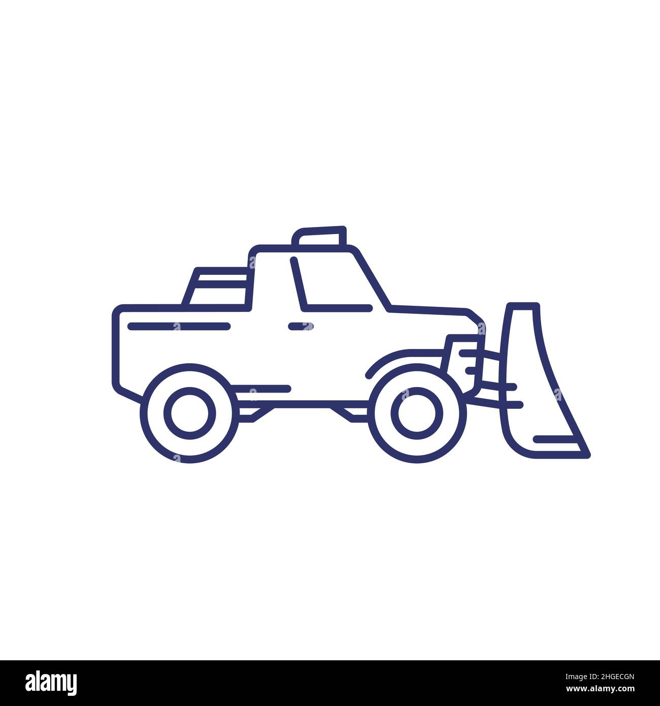 Snow Plow Icon