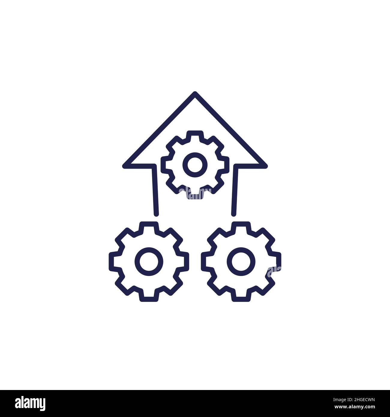 Operational excellence, efficient production icon Stock Vector Image ... Operational excellence, efficient production icon Stock Vector Image ...