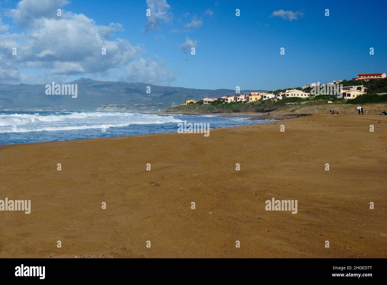 View of Porto Alabe beach Stock Photo - Alamy