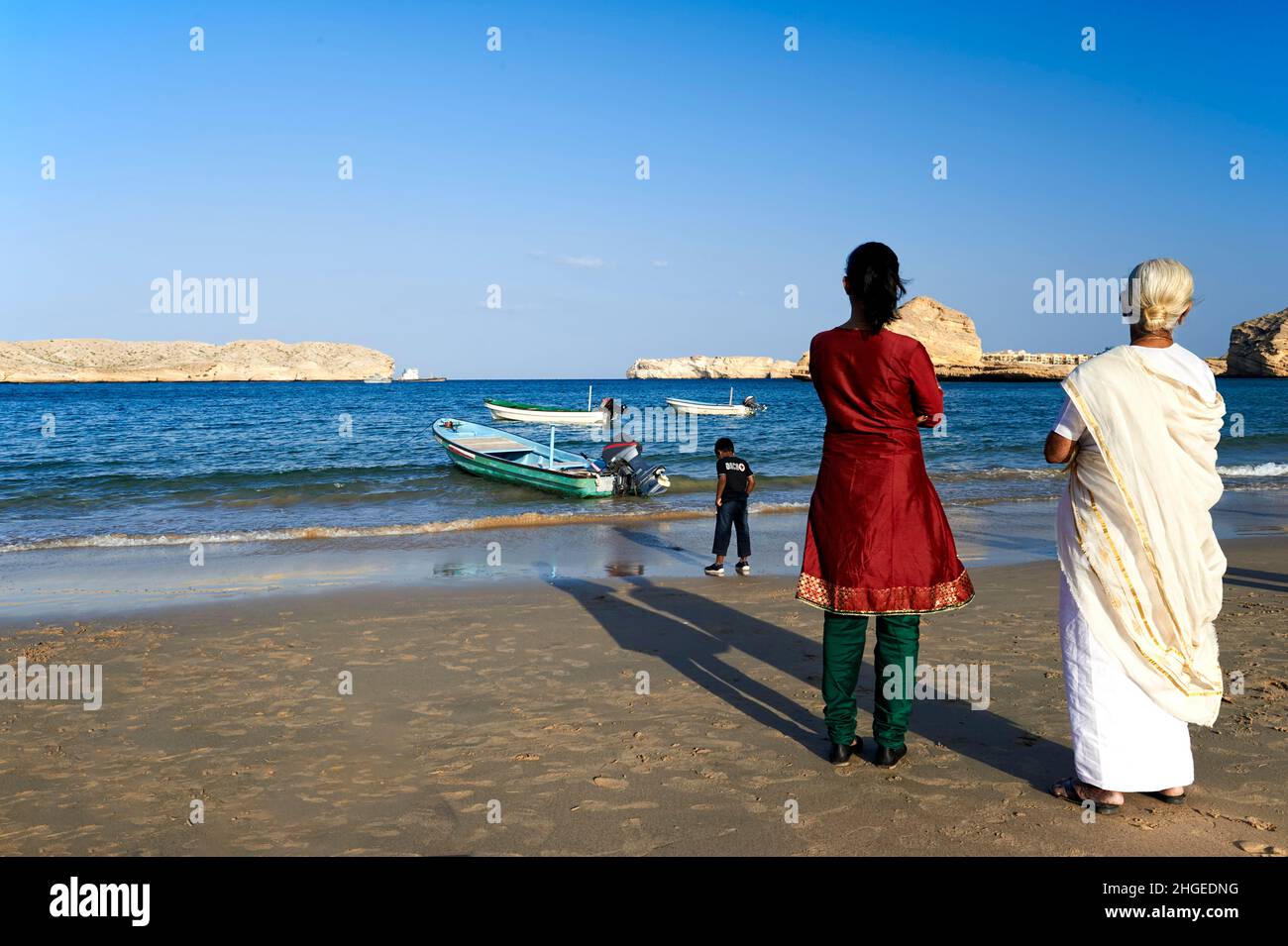 Oman. Muscat. The beach Stock Photo - Alamy