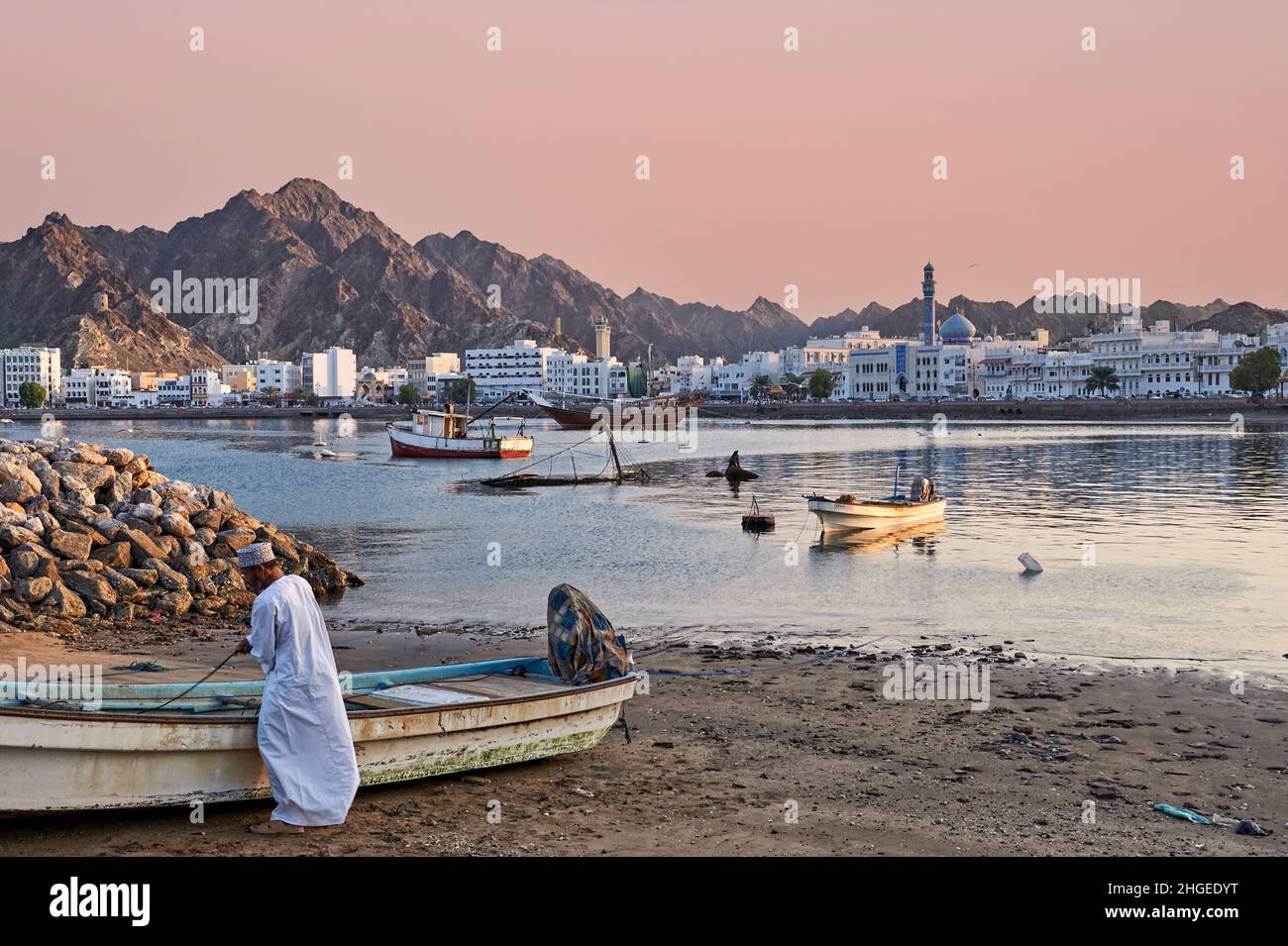 Oman coastal town hi-res stock photography and images - Alamy