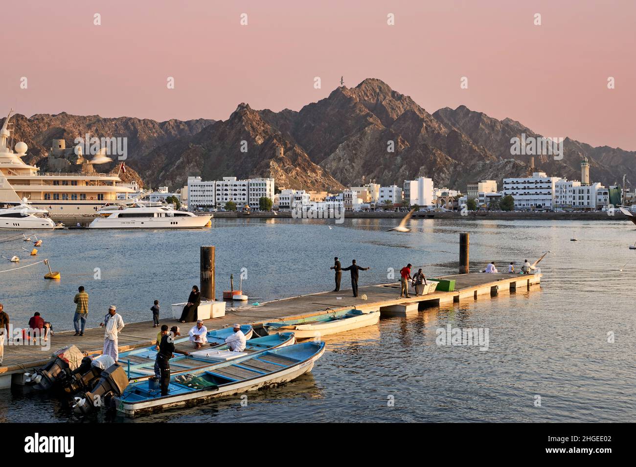 Oman coastal town hi-res stock photography and images - Alamy