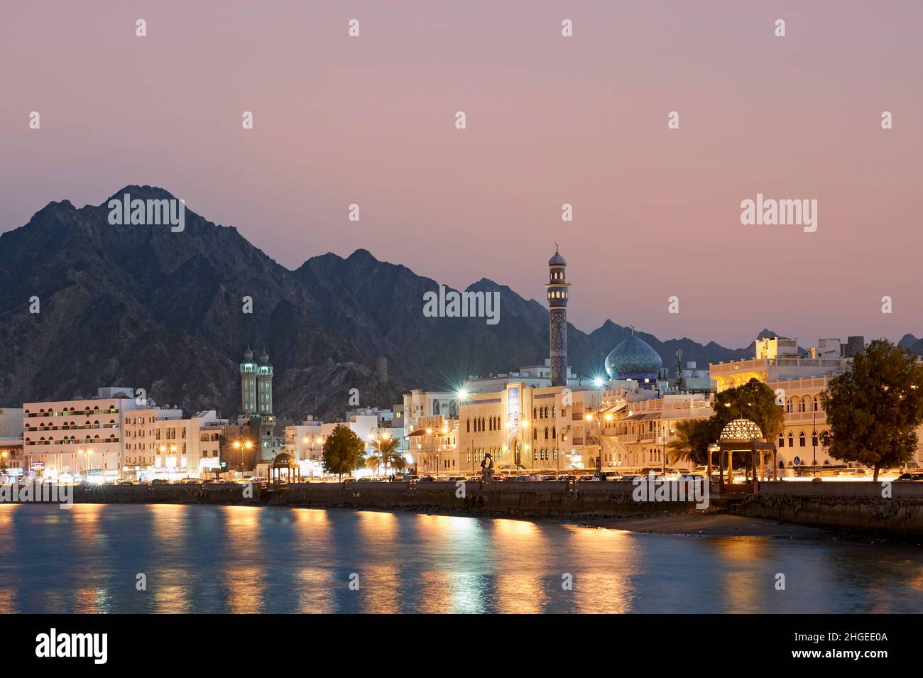 Muscat skyline hi-res stock photography and images - Alamy