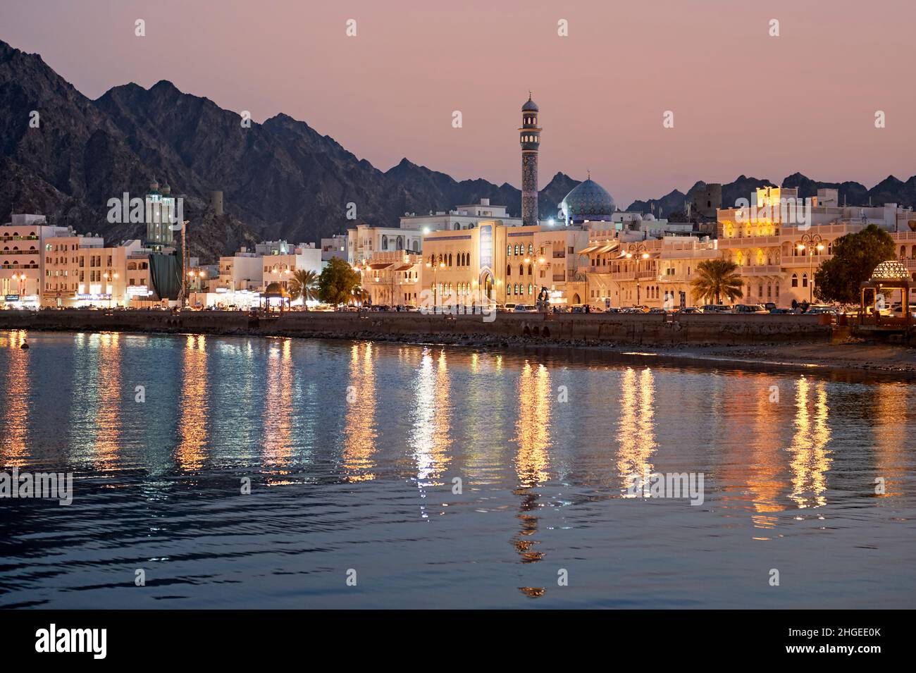 Muscat skyline hi-res stock photography and images - Alamy