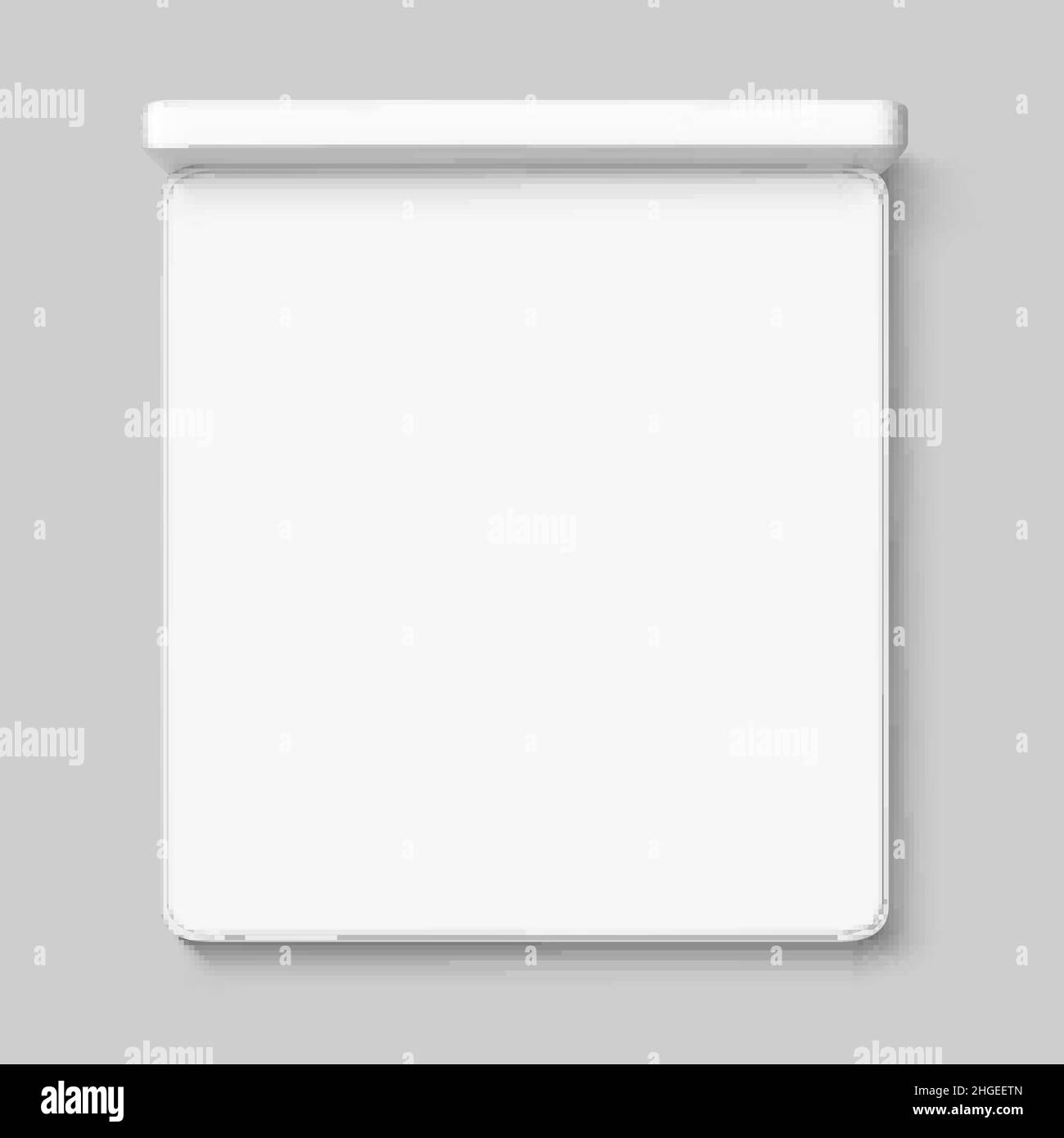 Bed top view furniture vector Stock Vector Image & Art - Alamy