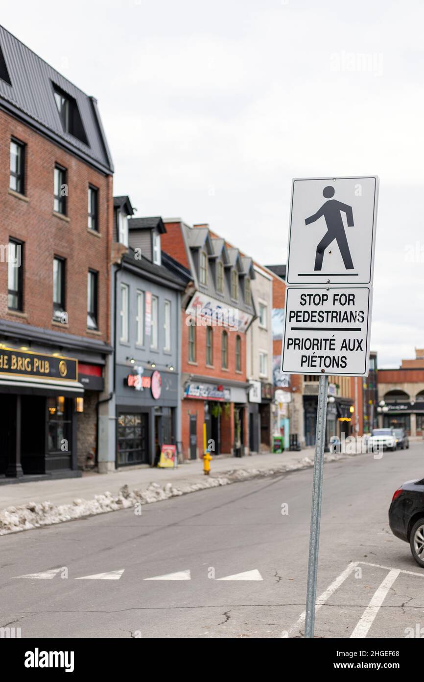 Ottawa sign in byward market hi-res stock photography and images - Alamy