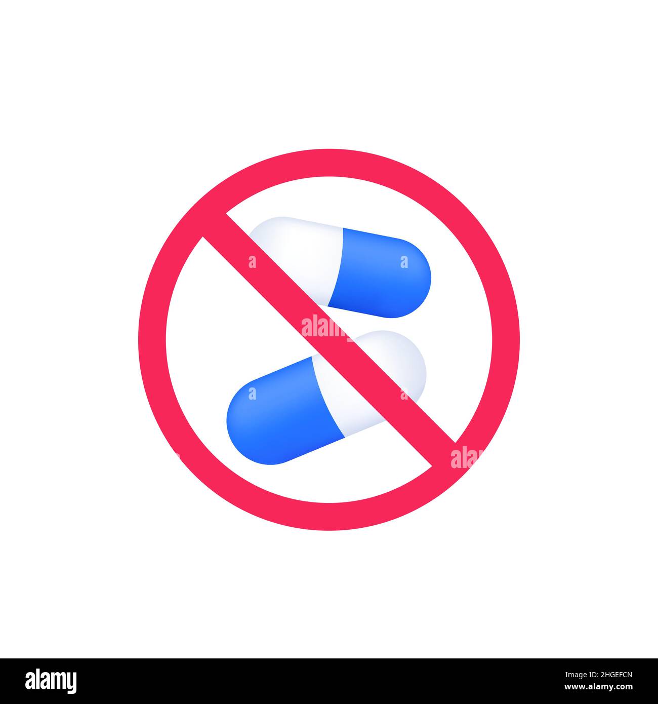 Pharmaceutical warning sign Cut Out Stock Images & Pictures - Alamy
