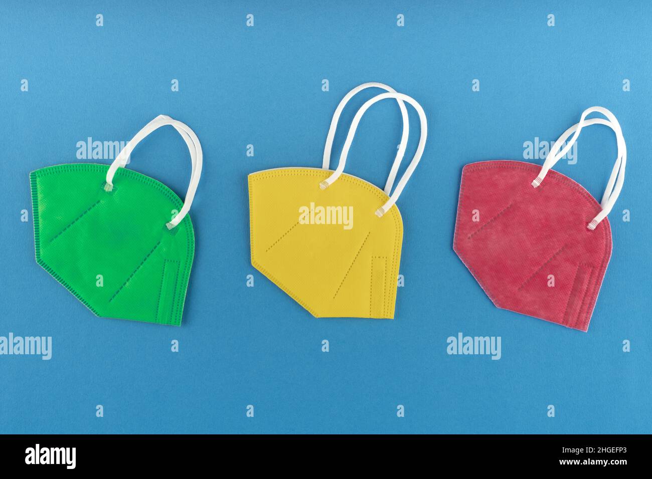 The Concept of Traffic Light System shows the phase of the pandemic ...