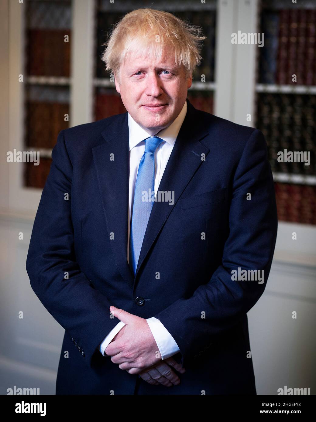 The Prime Minister Boris Johnson Portrait Stock Photo - Alamy