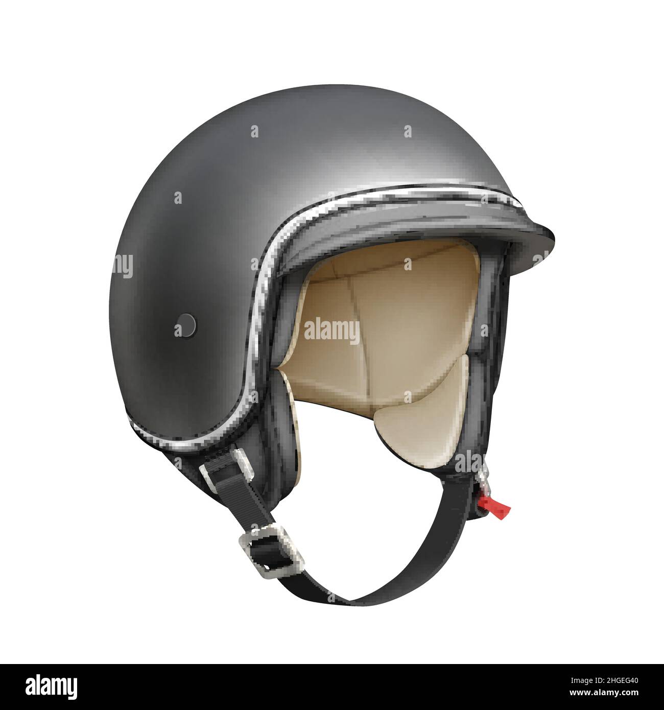 Motorcyclist helmet goggles Stock Vector Images - Alamy