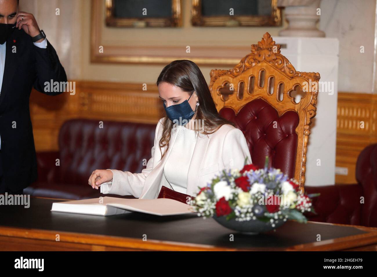 Oslo, Norway. 20th Jan, 2022. Princess Ingrid Alexandra visits the ...