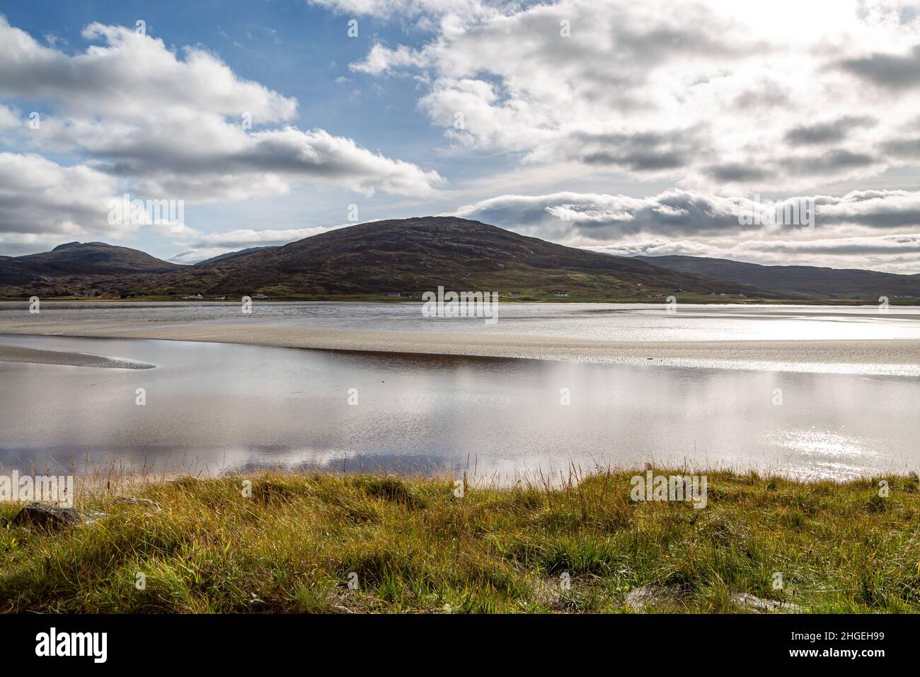 View across the harris sea hi-res stock photography and images - Alamy
