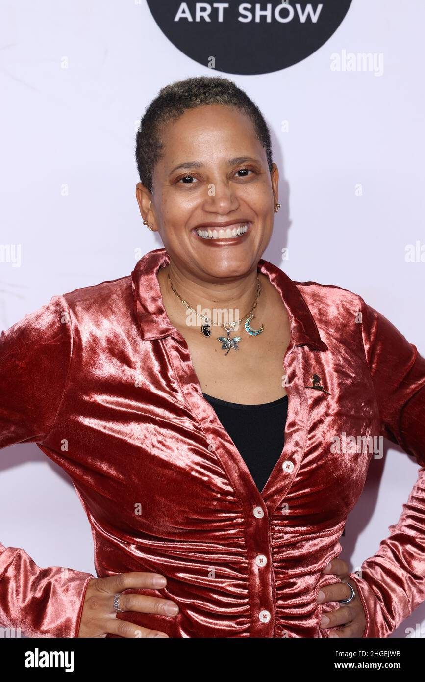 Los Angeles, California, USA. 19th January, 2022. Astronaut Dr. Sian ...