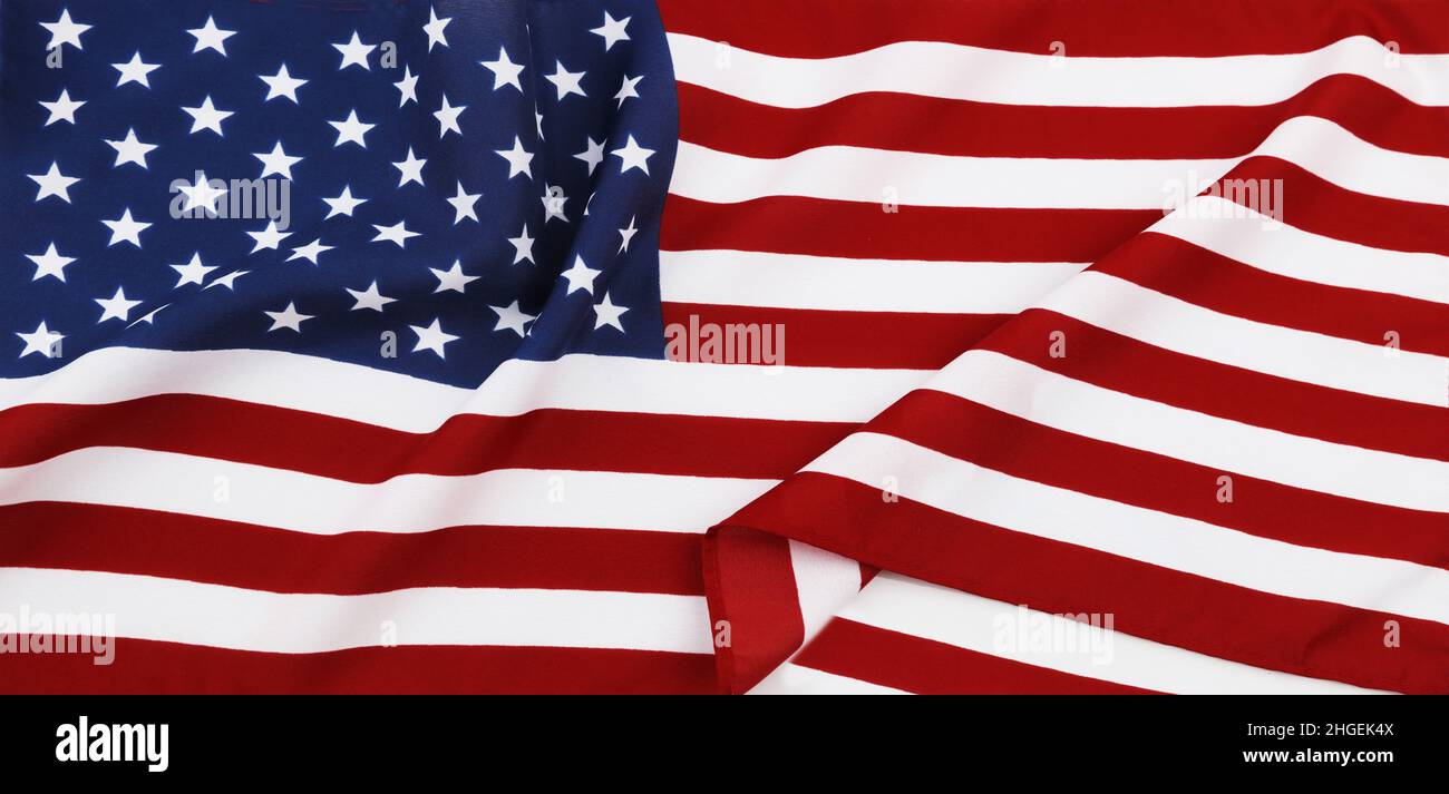 Close up of united states flag hi-res stock photography and images - Alamy