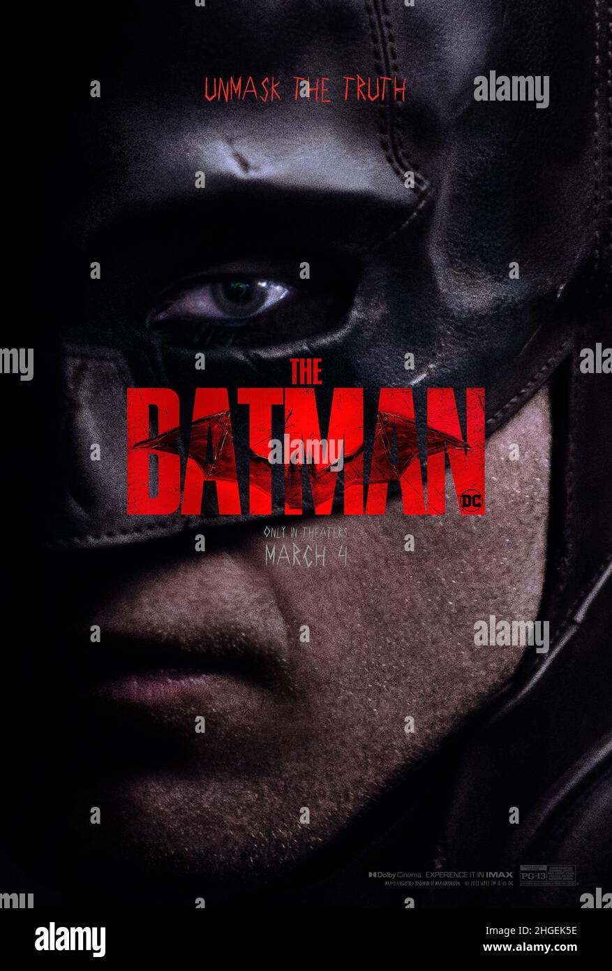 2022 batman poster hi-res stock photography and images - Alamy