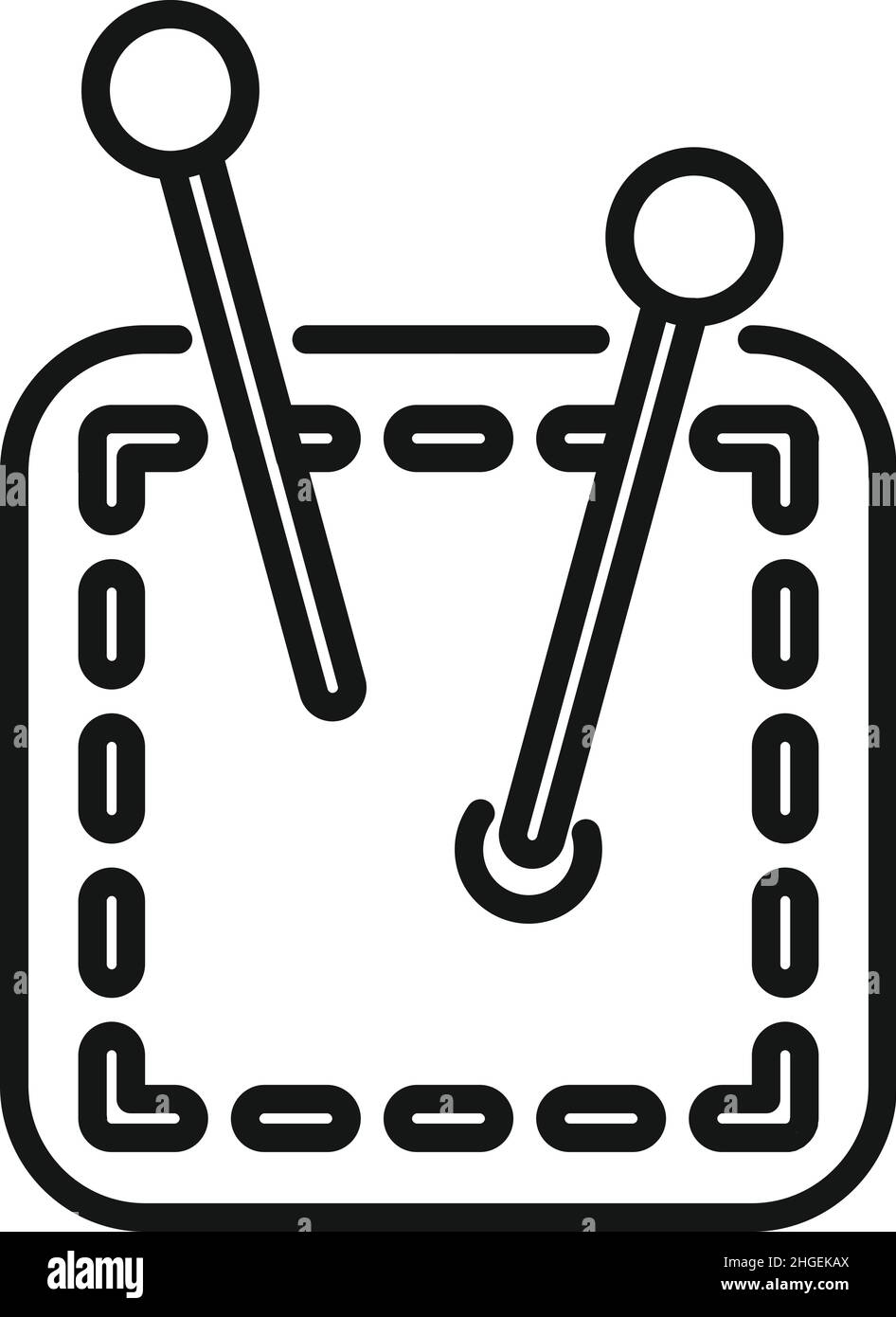 Broken needle sewing machine hi-res stock photography and images - Alamy